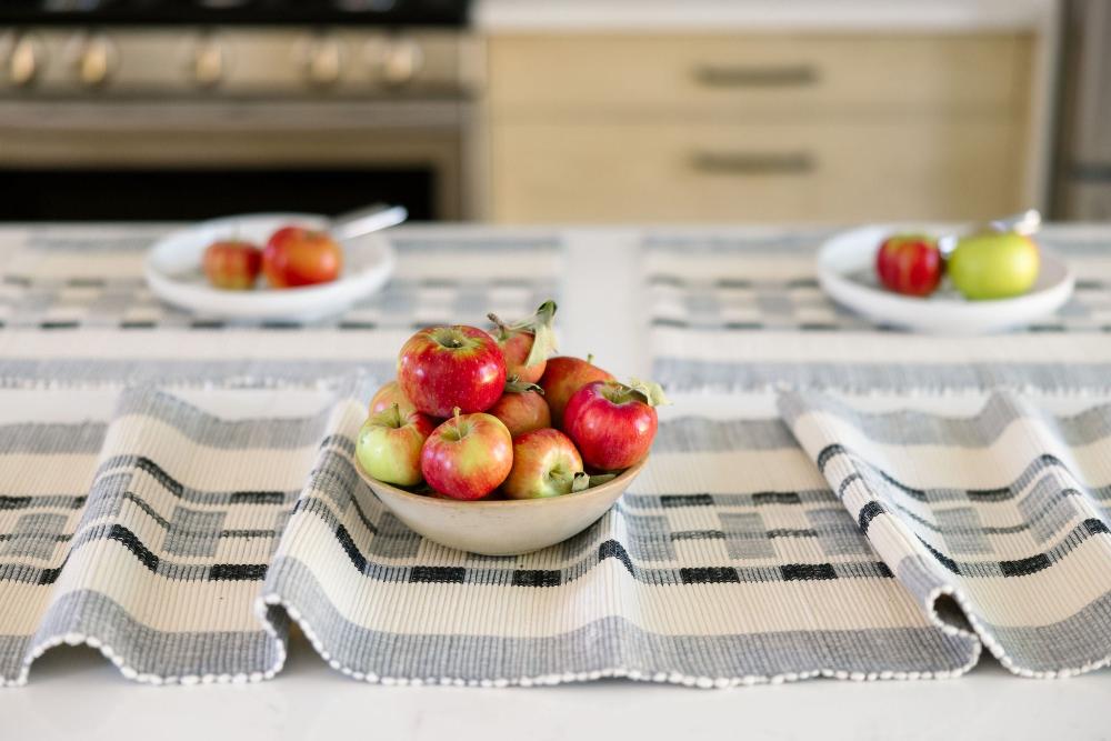 Gonder Handwoven Ethiopian Cotton Placemat | Sabahar | ONE AFFIRMATION